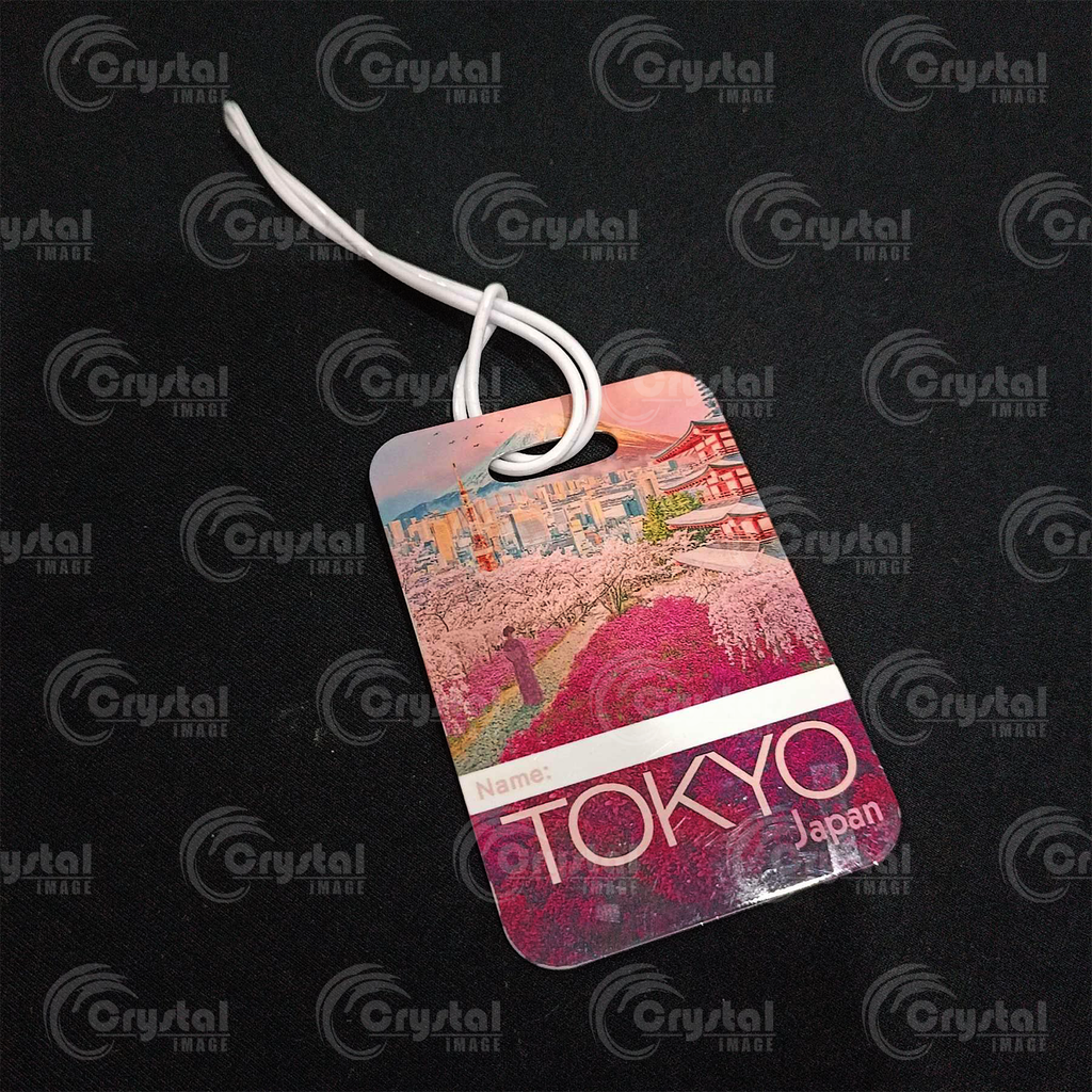 Aluminum Luggage - Sublimation Luggage Tag